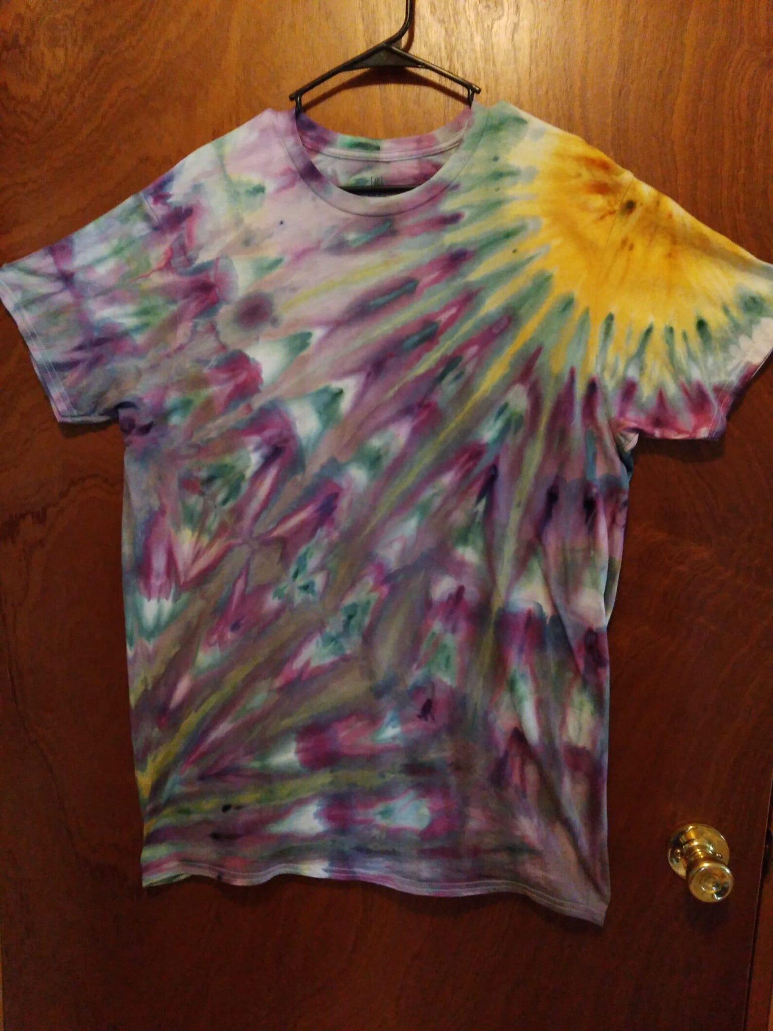 Tie Dye T-shirt, S, M, XL, 2X Lightning Bolt, Scrunch, Spiral, Sunshine ...