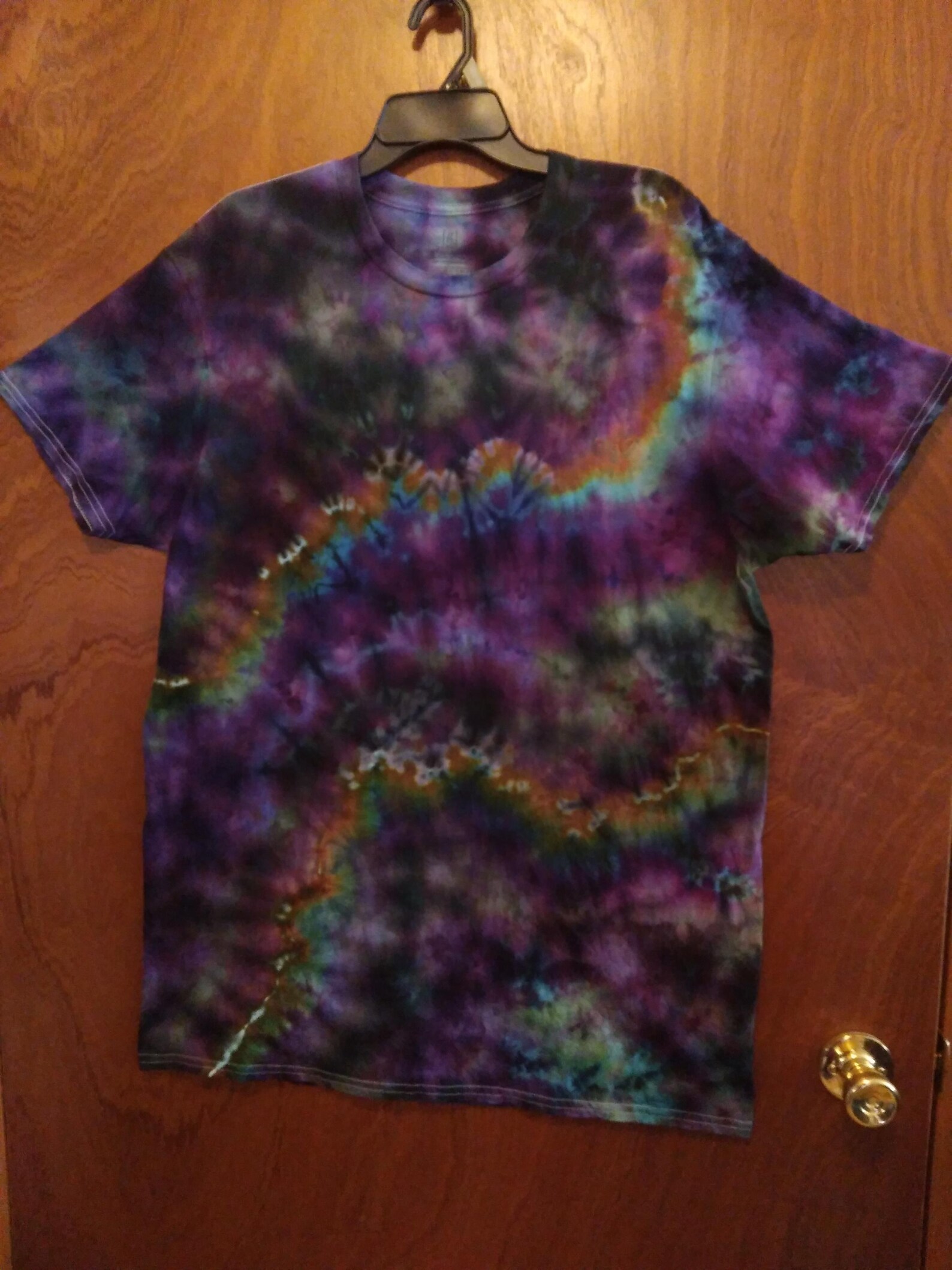 Tie Dye T-shirt, S, M, XL, 2X Lightning Bolt, Scrunch, Spiral, Sunshine ...