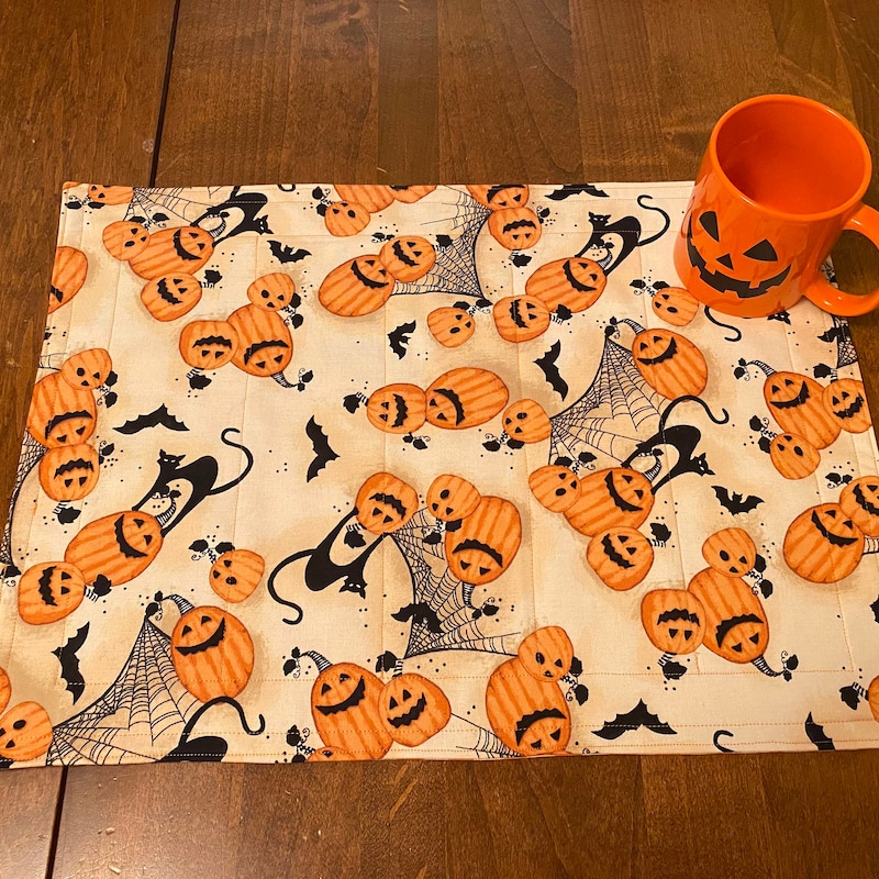 Halloween Placemat - Etsy