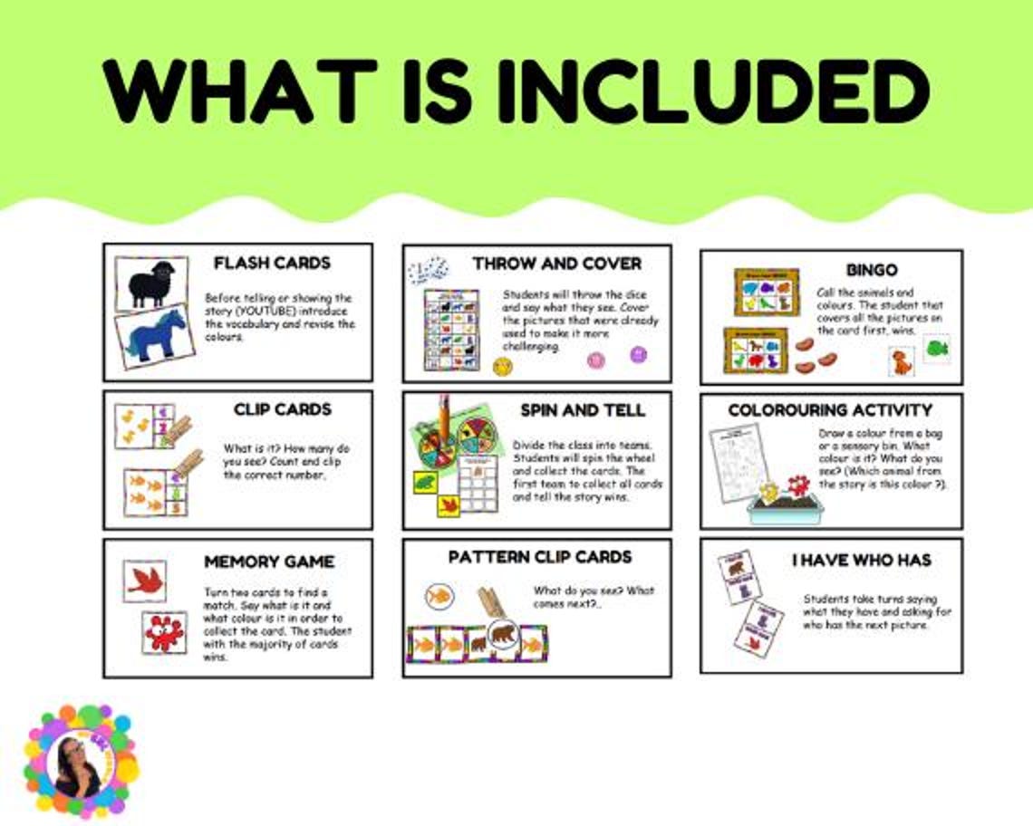 Fun Interactive Lesson Plan, Activities for First Graders, Colours ...
