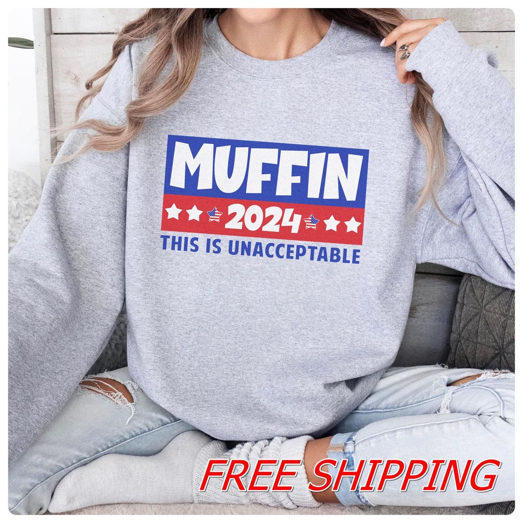 Muffin President 2024 Shirt, Muffin Flamingo Queen Shirt, Bluey Muffin ...
