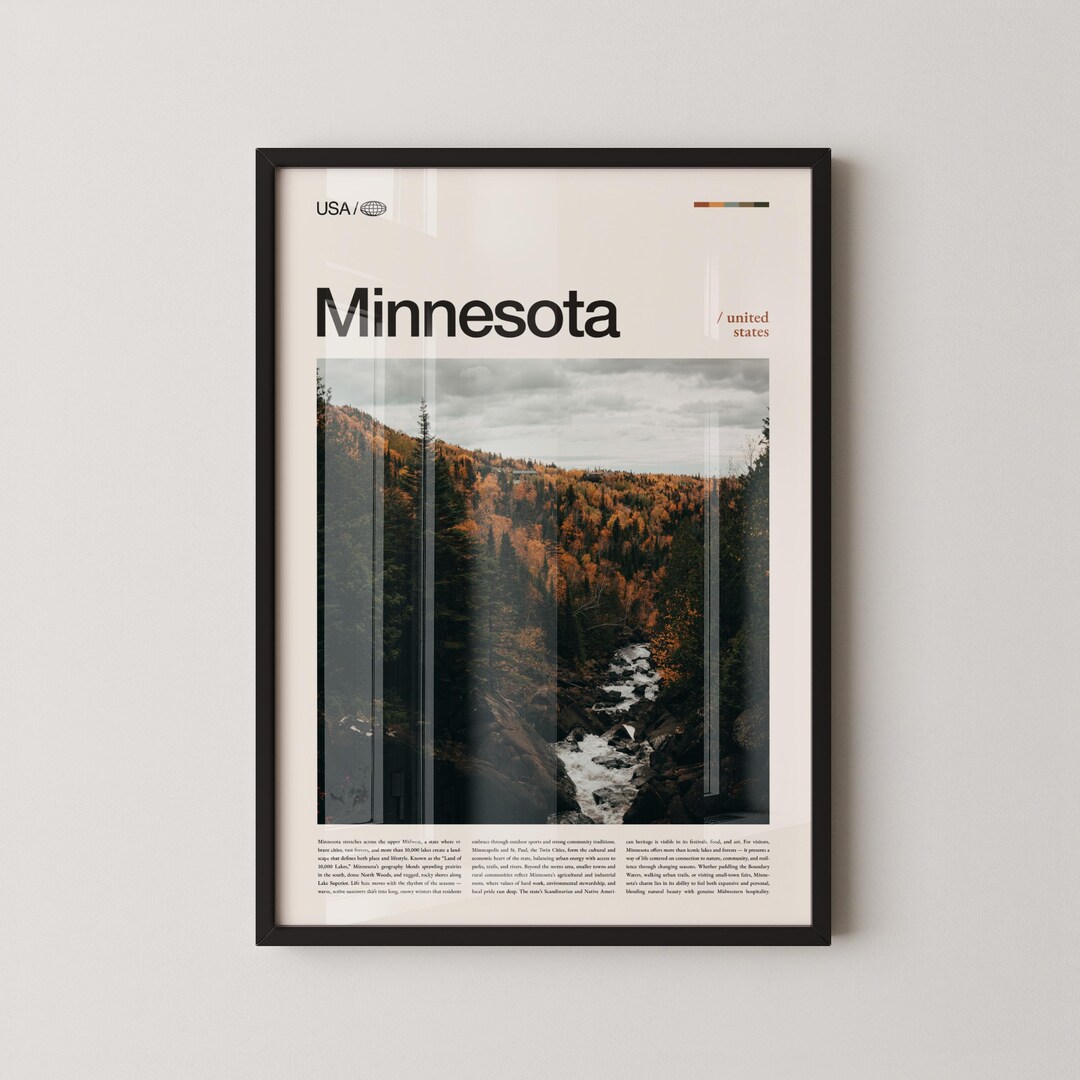 Minnesota Landscape Photography Print, Scenic Northwoods Wall Art - Etsy
