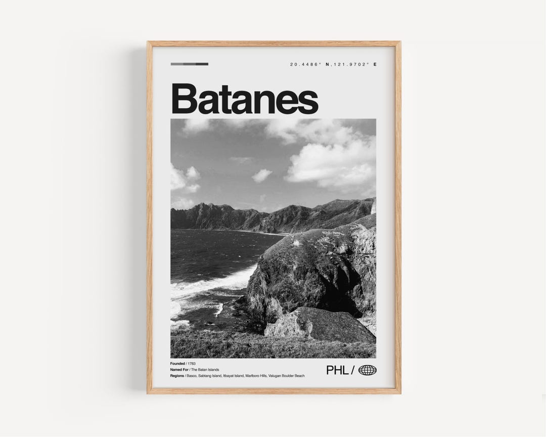Batanes Print Philippines, Batanes Wall Art, Batanes Poster, Batanes ...