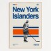 New York Islanders Poster, Minimalist, Helvetica, Mid-century Modern ...