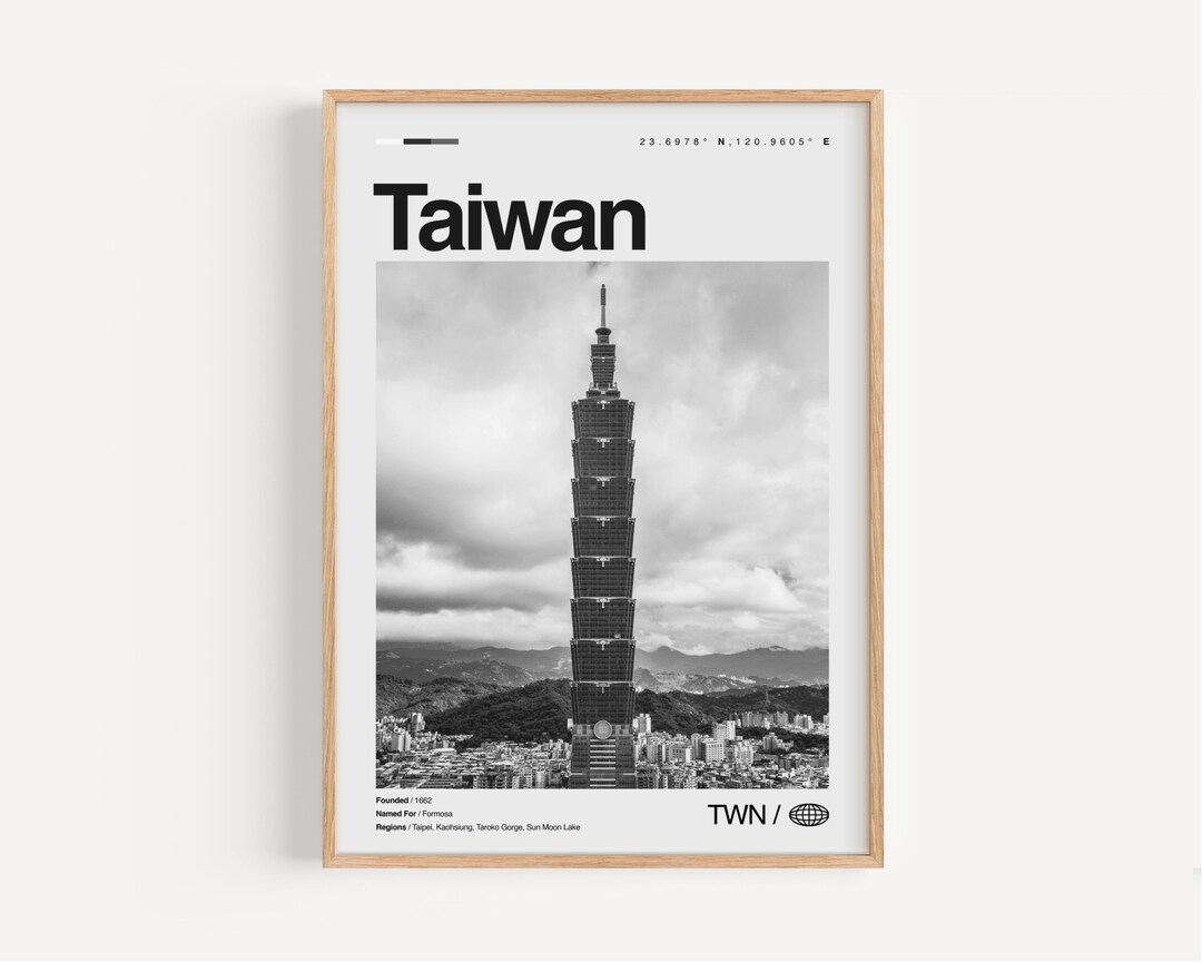 Taiwan Print, Taiwan Wall Art, Taiwan Poster, Taiwan Photo, Taipei ...