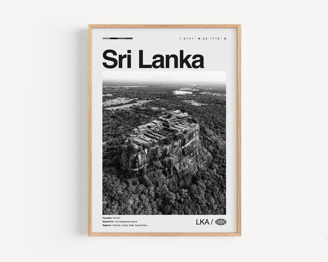 Sri Lanka Print Sri Lanka, Wall Art, Sri Lanka Poster, Sri Lanka Photo ...