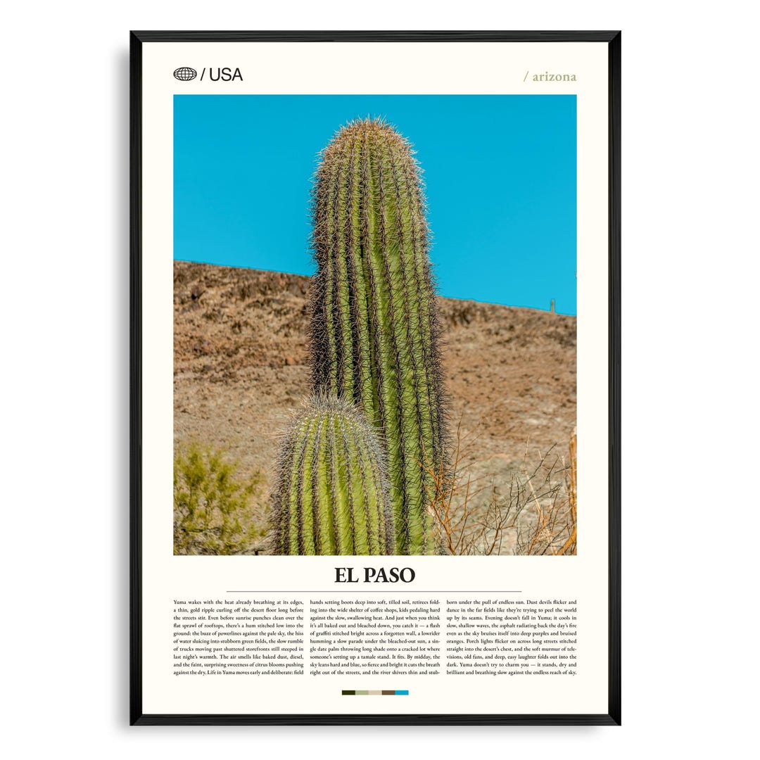 Yuma Print Arizona, Yuma Wall Art, Yuma Poster, Yuma Photo, Colorado ...