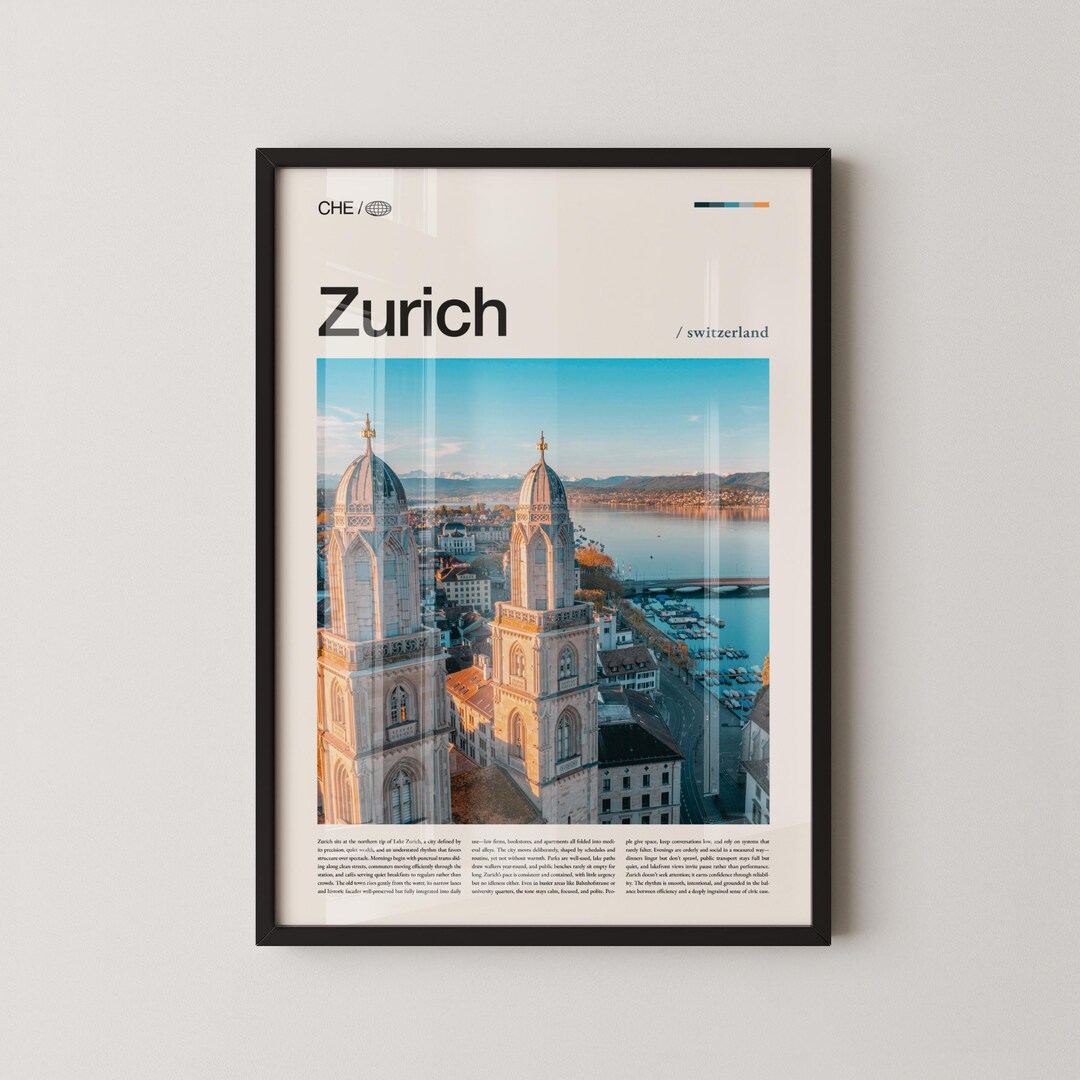 Zurich Print, Zurich Wall Art, Zurich Poster, Zurich Photography, Swiss ...