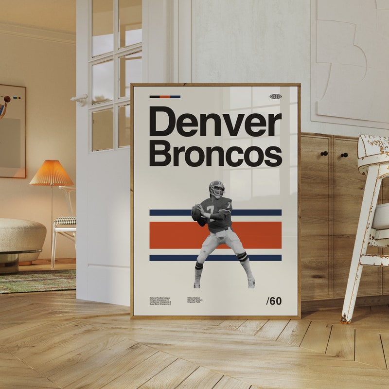 Denver Broncos Posters - Etsy