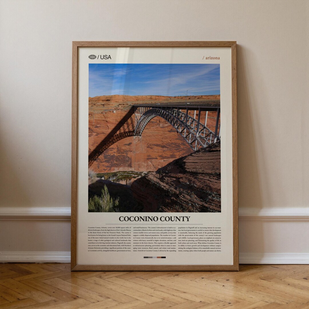 Coconino County Arizona Print, Desert Landscape Photography - Etsy