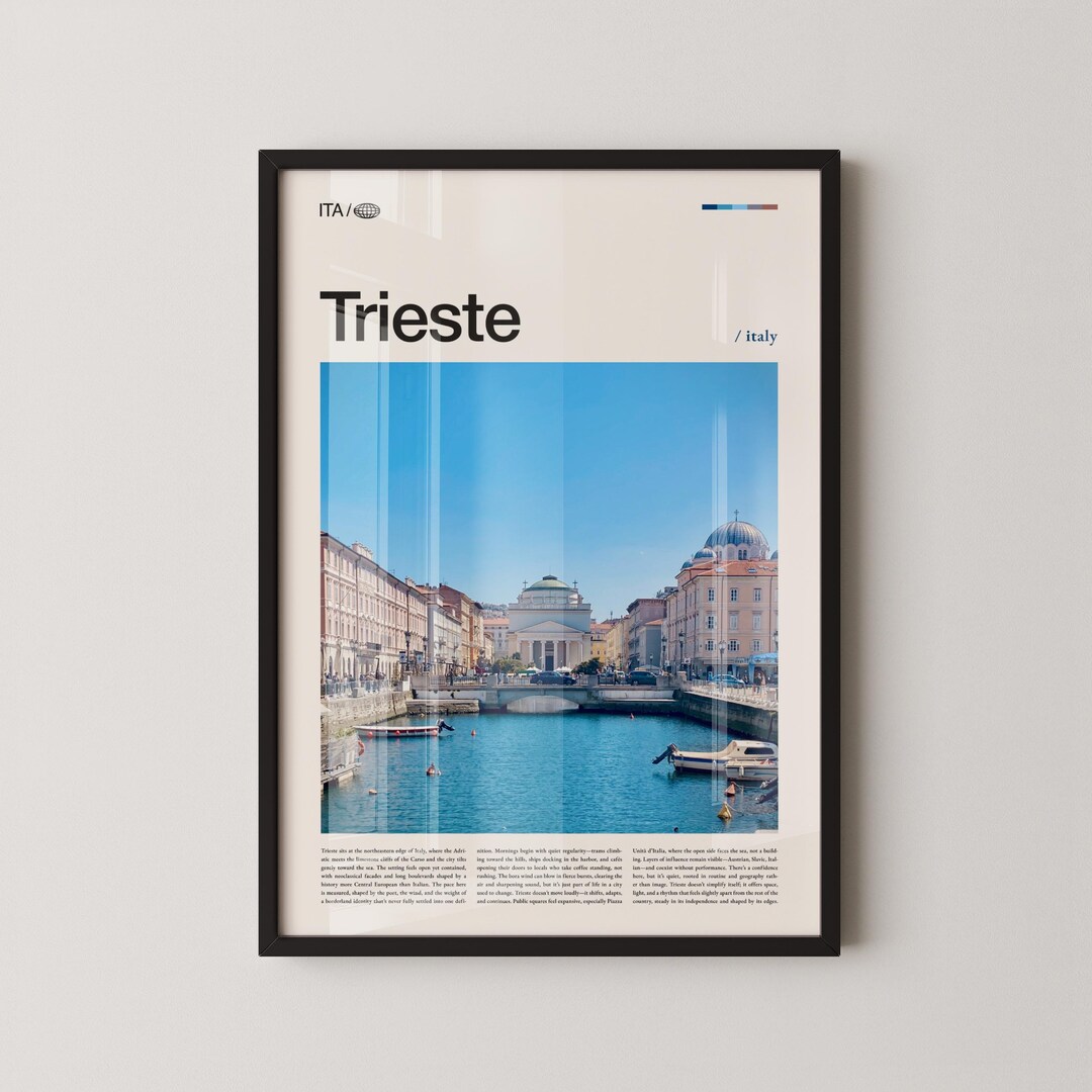 Trieste Print, Trieste Wall Art, Trieste Poster, Trieste Photography ...