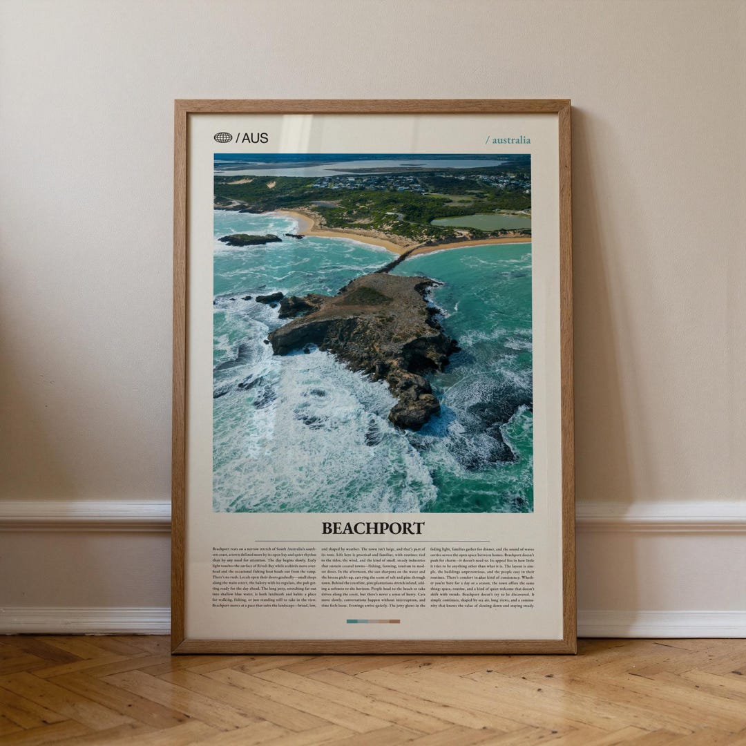 Beachport Print, Beachport Wall Art, Beachport Poster, Beachport ...
