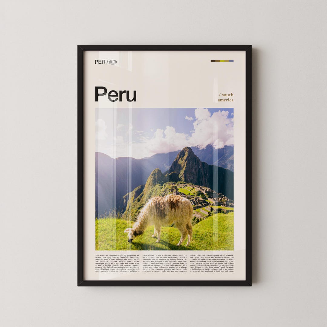 Andes Mountains Photography Print, Peru Wall Art - Etsy
