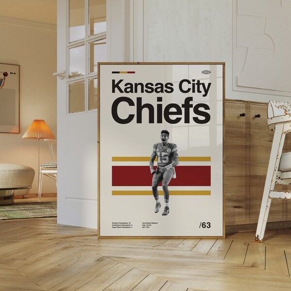 Kansas City Chiefs Decor - Etsy
