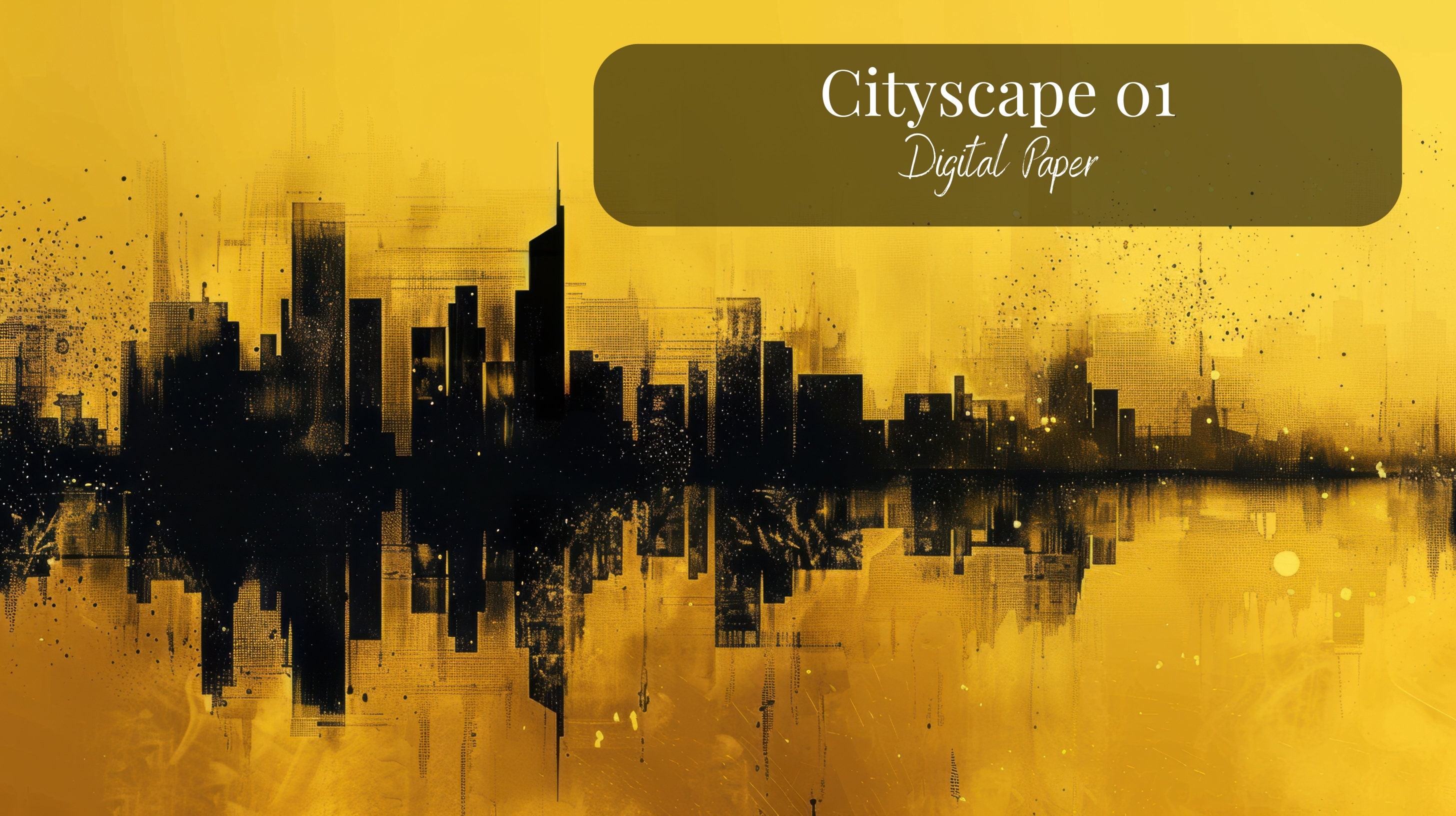 Digital Cityscape, Desktop Wallpaper, Virtual Background, High ...