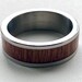 Wood Turned Ring Made to Order in the UK From Beautiful Mahogany - Etsy