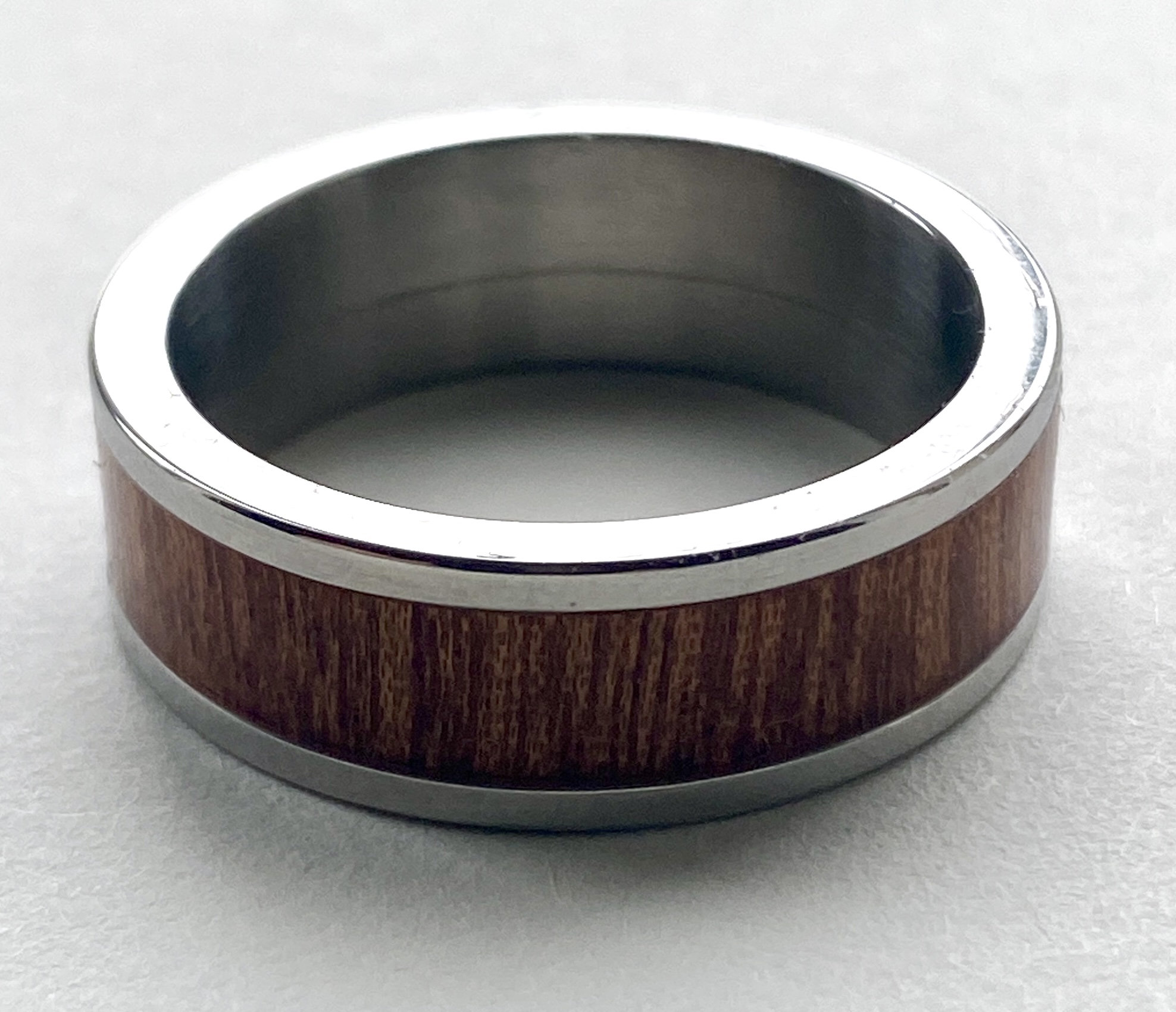 Wood Turned Ring Made to Order in the UK From Beautiful Mahogany - Etsy