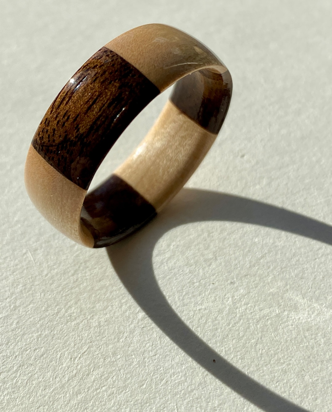 Wood Turned Ring Made to Order Using Splendid Sycamore and American ...