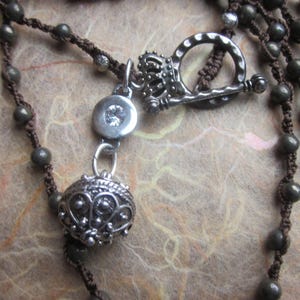 Pyrite Renaissance Necklace by Peasant Princess Galata Tower Old World ...