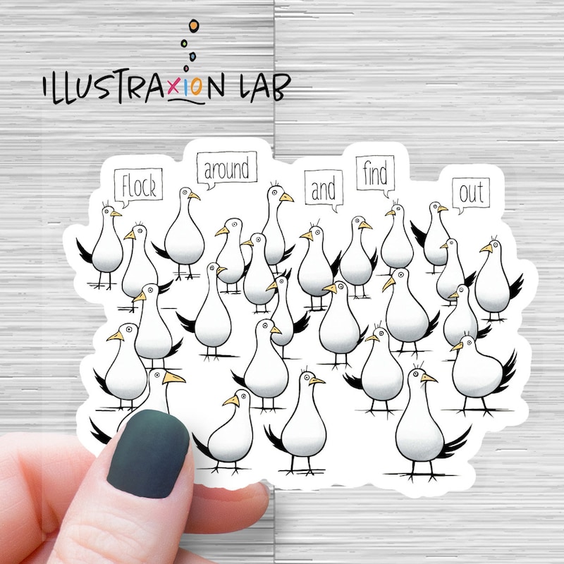 Flocked Stickers - Etsy