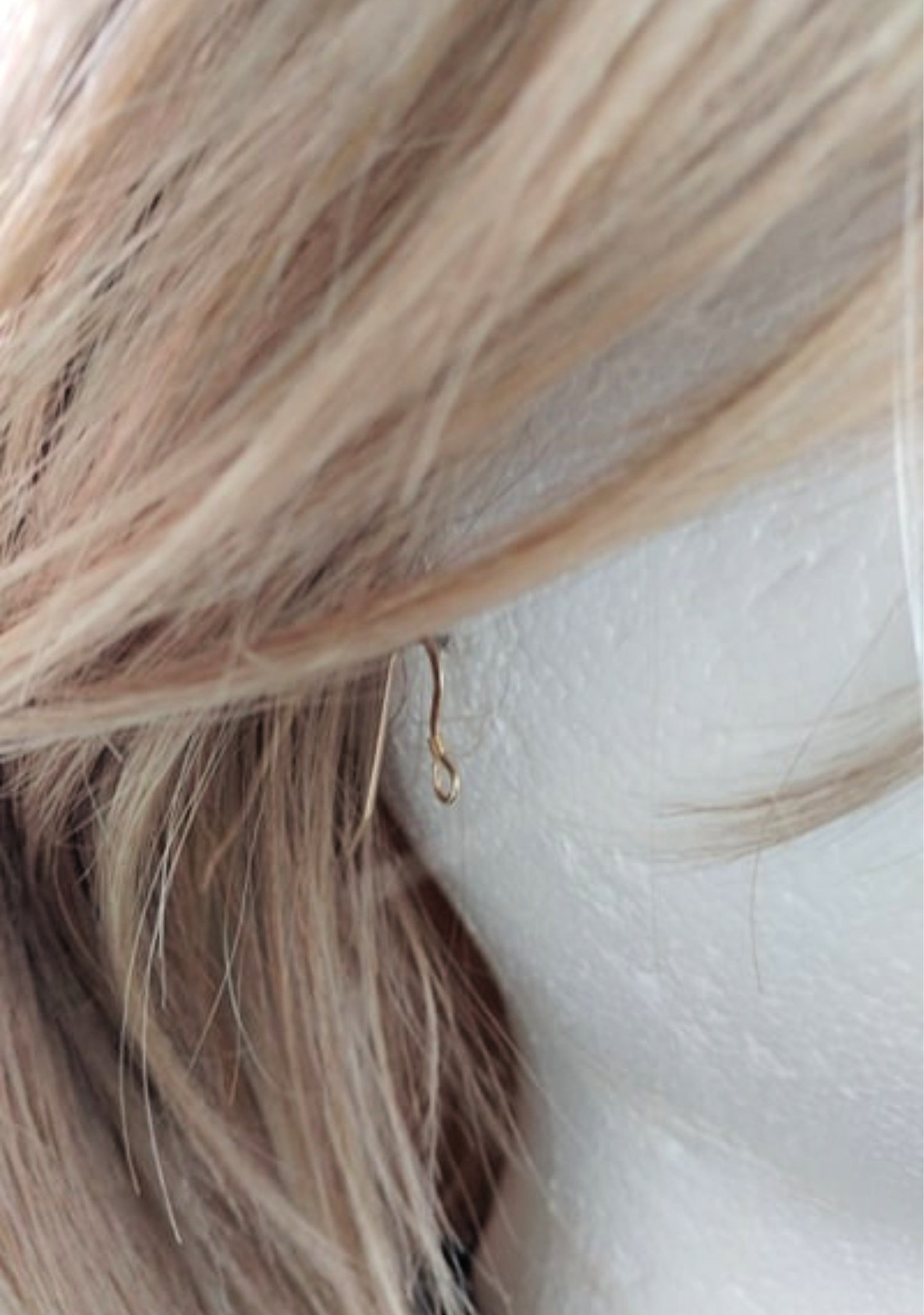 14k Gold Filled Earwires Flattened Fishhook Finding Jewelry - Etsy