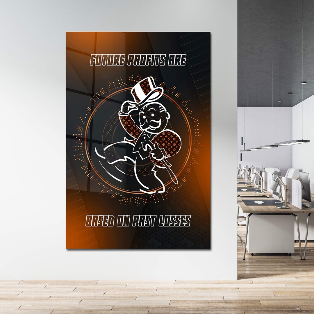 Contemporary ALEC MONOPOLY Wall Art With Graffiti Design and Monopoly ...