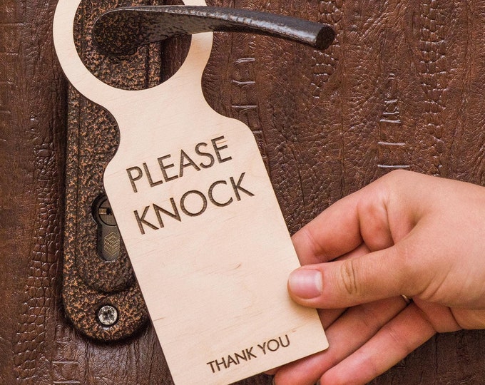 Welcome/do Not Disturb Door Hanger Sign PVC Double-sided Door Knob Hanger for Privacy in Bedroom ...