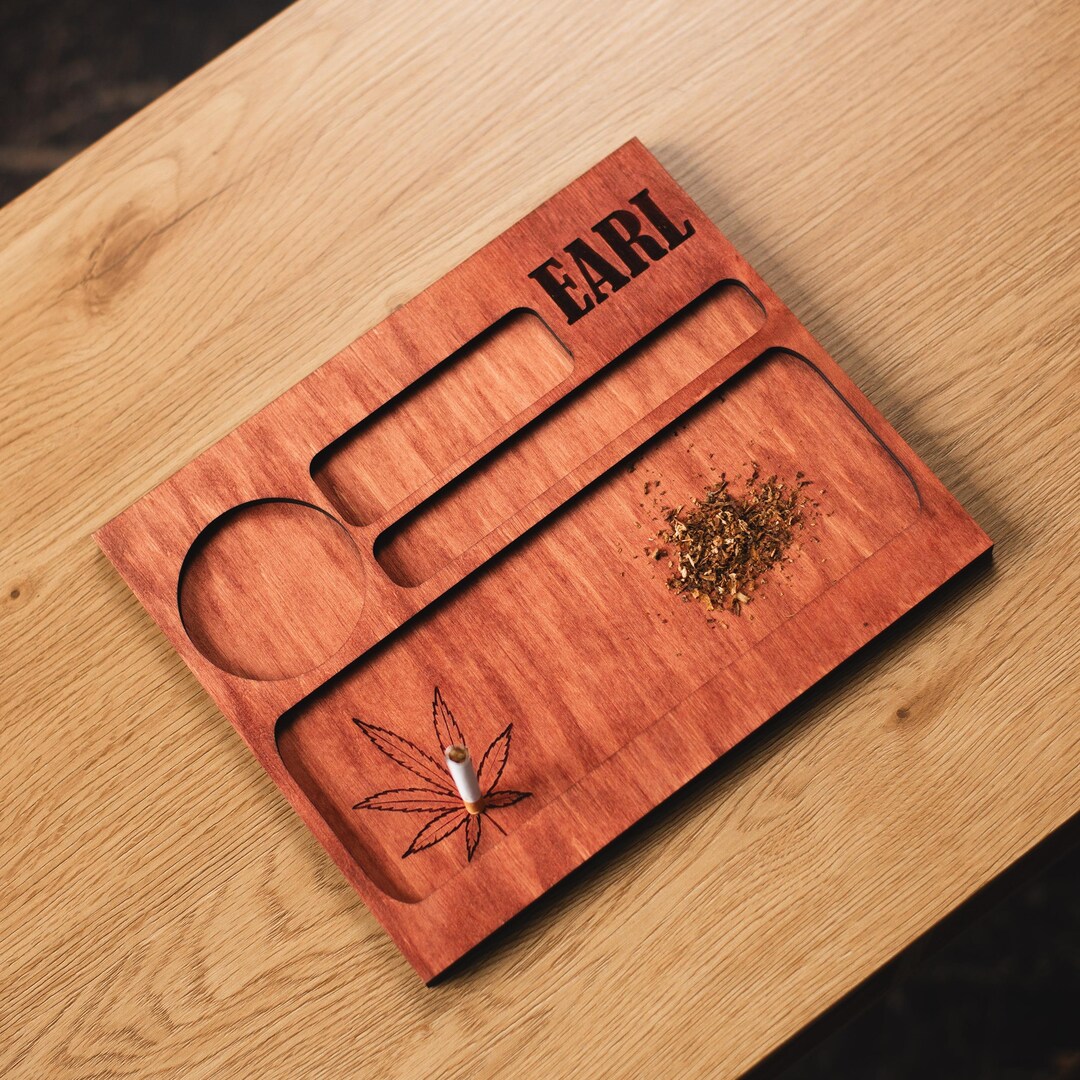 Custom Rolling Tray, Wooden Rolling Tray, Hemp Rolling Tray, Smoke Tray ...