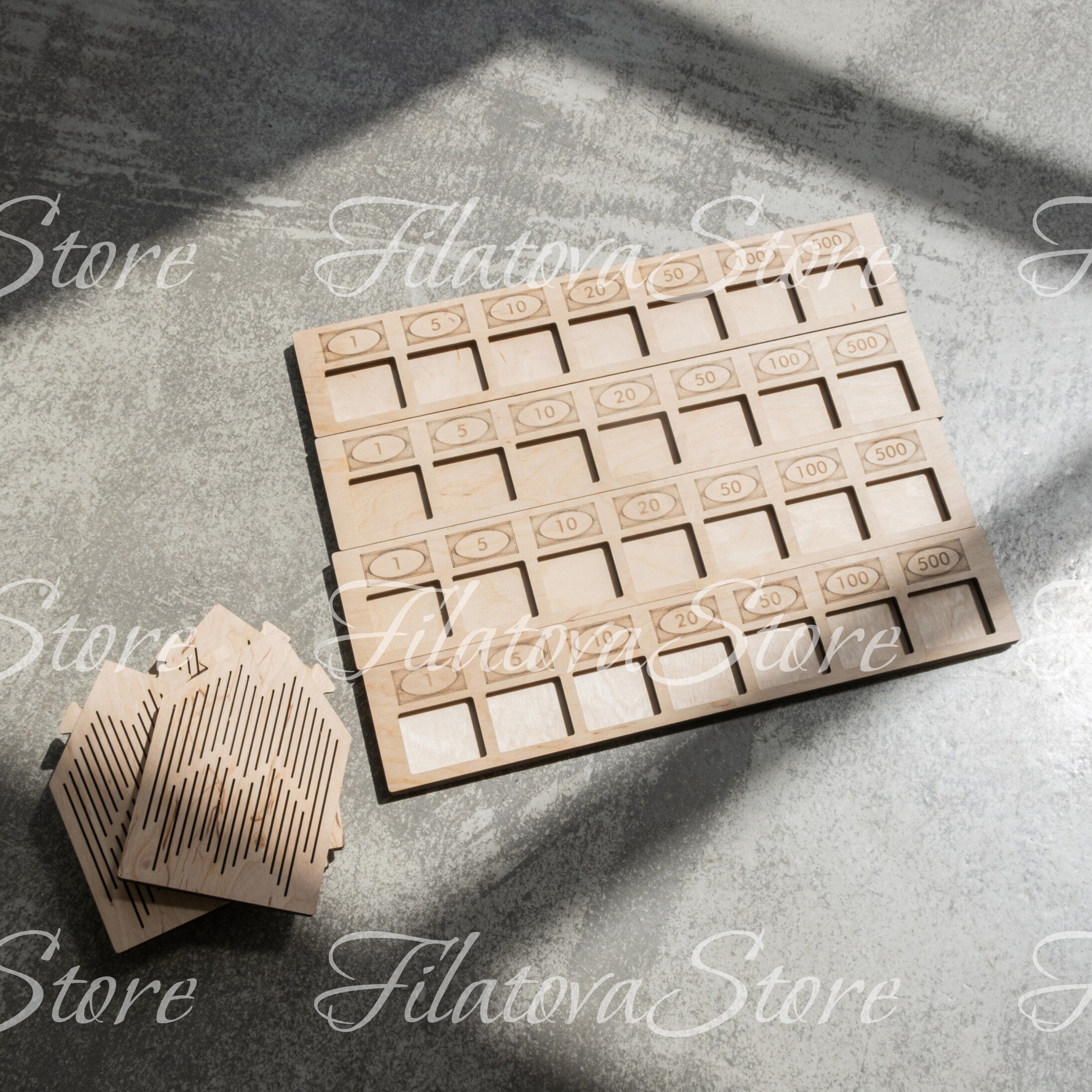 Monopoly Board Holder, Monopoly Money Holder, Monopoly Game Organizer ...