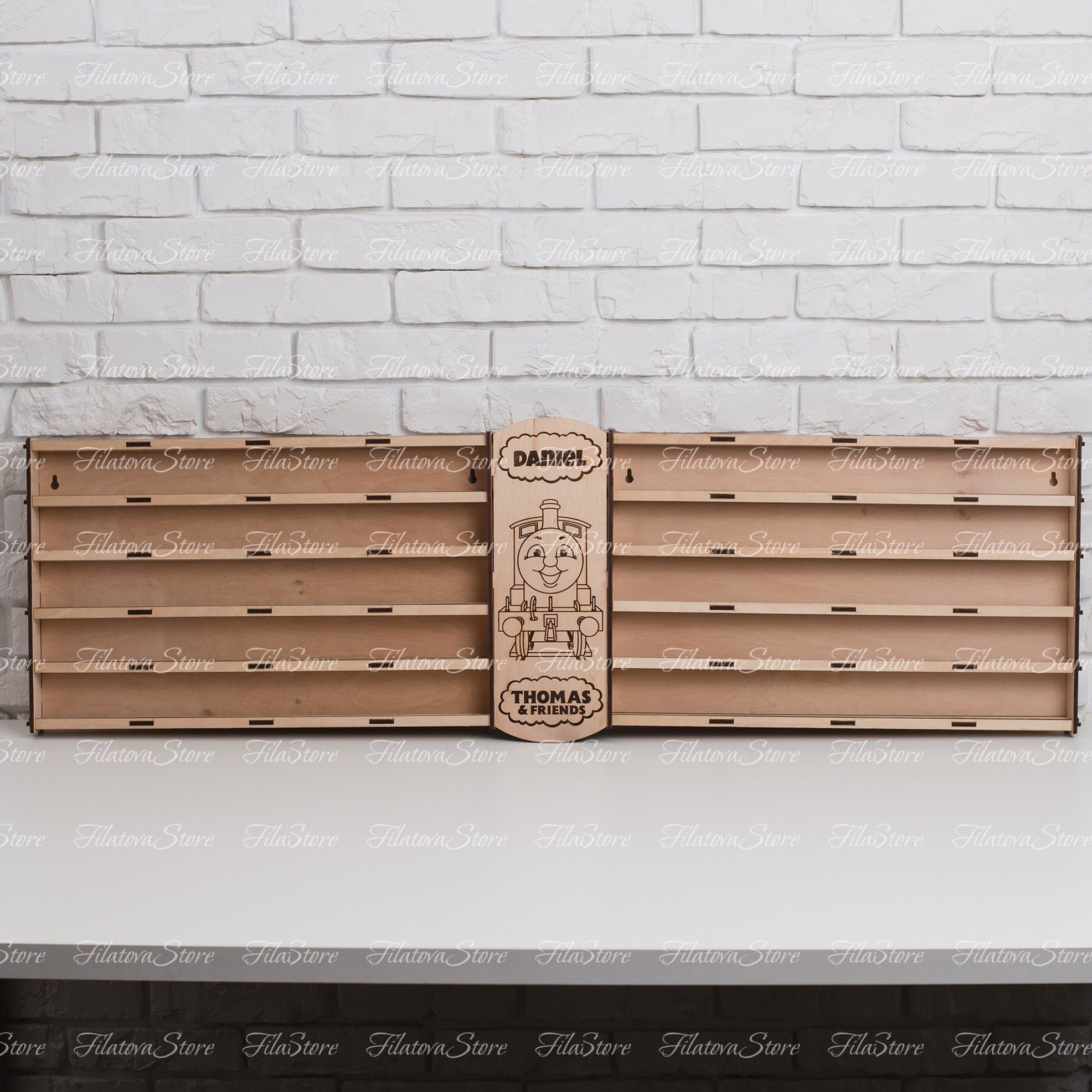 Custom Toy Train Shelf, Model Train Display, Toy Train Storage, Toy Car ...