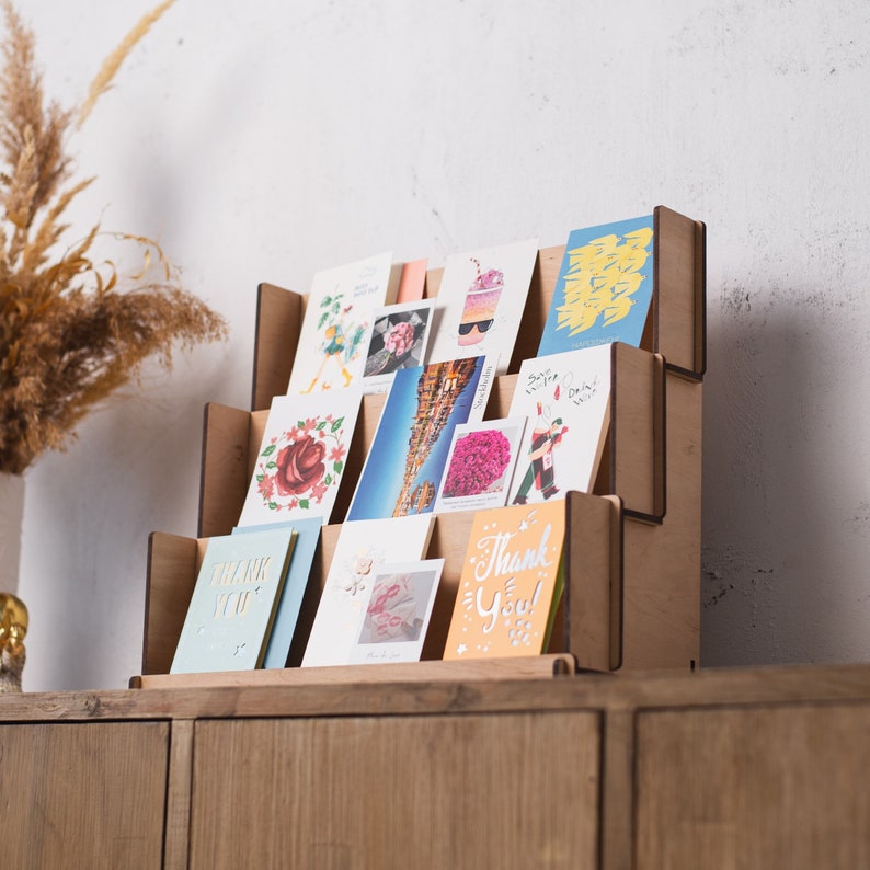 Greeting Card Display, Greeting Card Stand, Market Display Stand, 3 ...