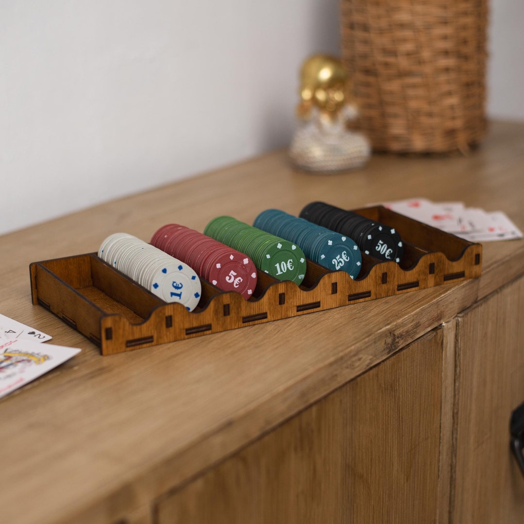 Poker Chip Tray, Poker Chip Storage, Poker Chip Organizer, Poker Chip ...