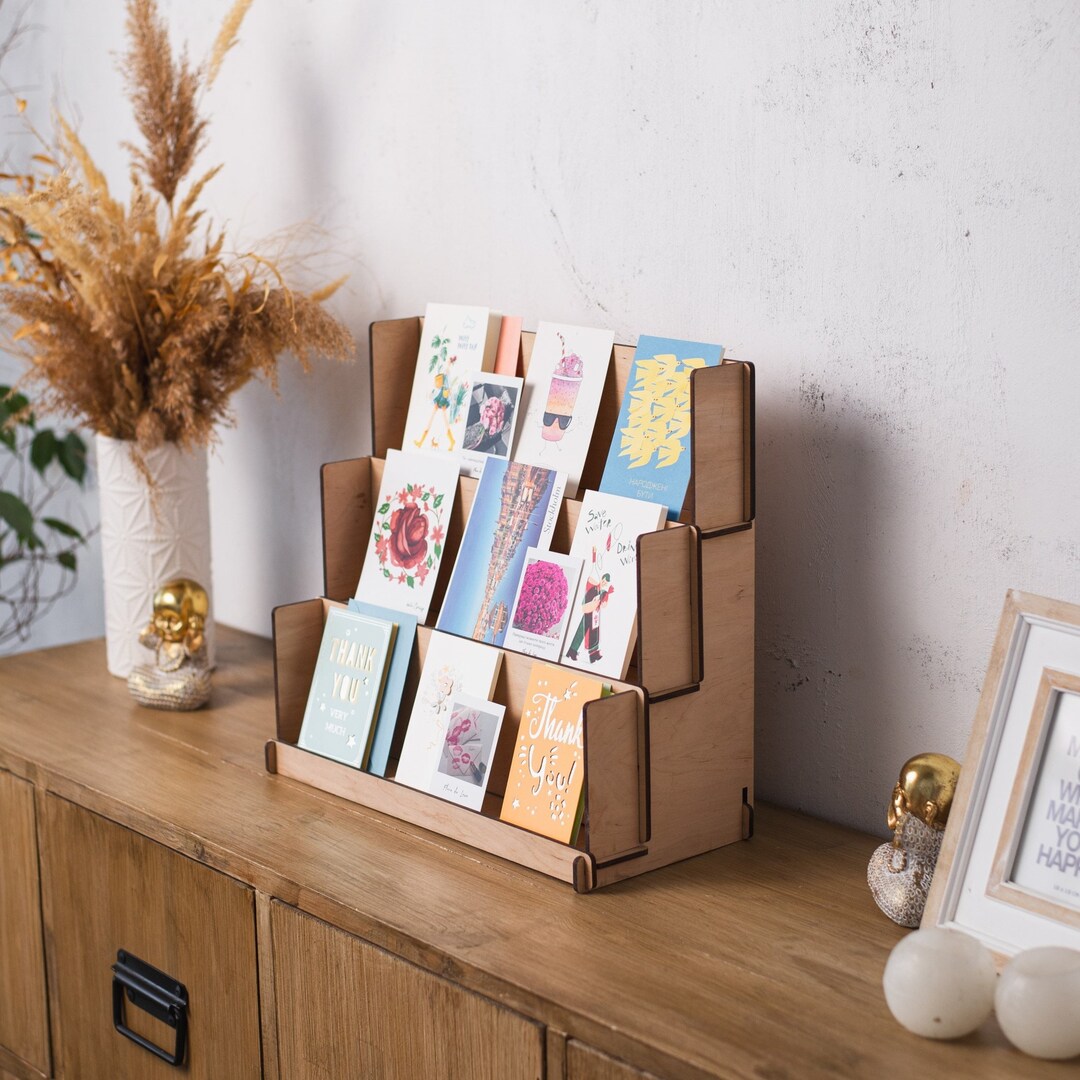 Greeting Card Display, Greeting Card Stand, Market Display Stand, 3 ...