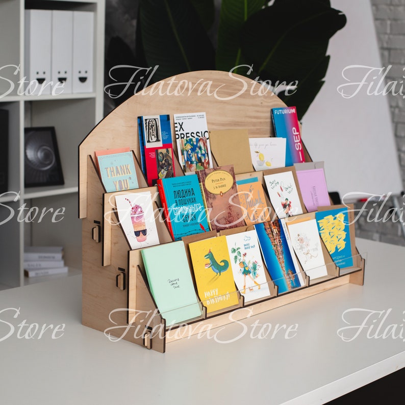 Personalized Greeting Card Organizer, Greeting Card Holder, Sticker ...