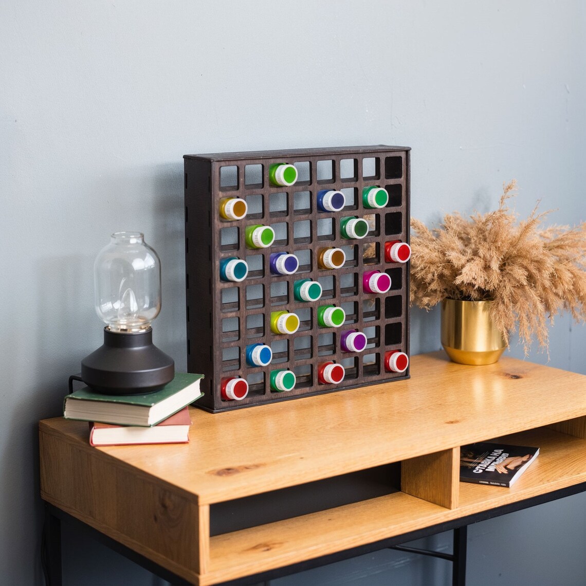 Paint Storage Rack, Paint Organizer, Paint Tube Holder, Paint Bottle ...