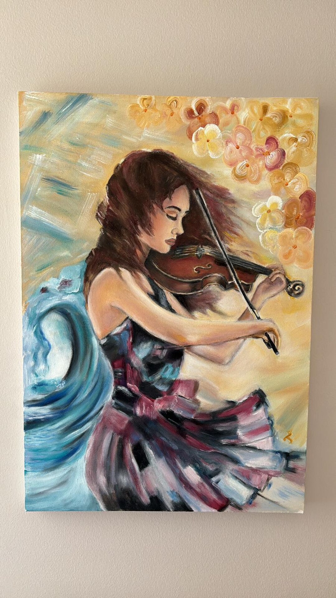 Freedom - Oil Painting 35 X 40 Cm - Etsy