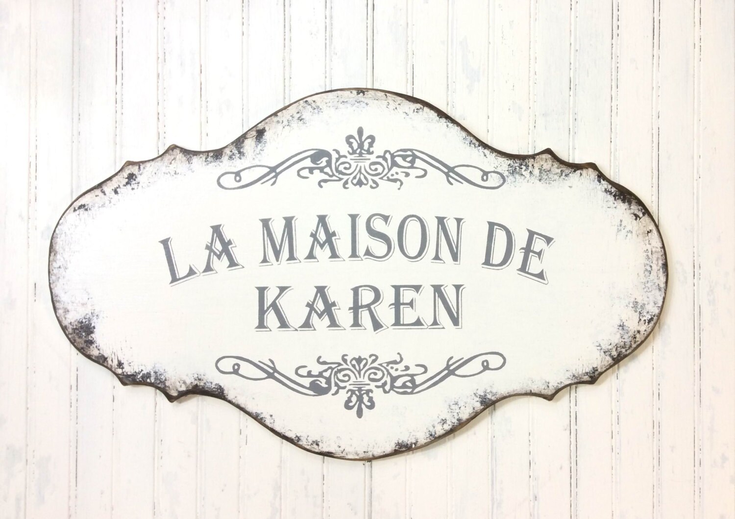 Custom Villa Sign Hand Painted plaque Personalized Vineyard | Etsy