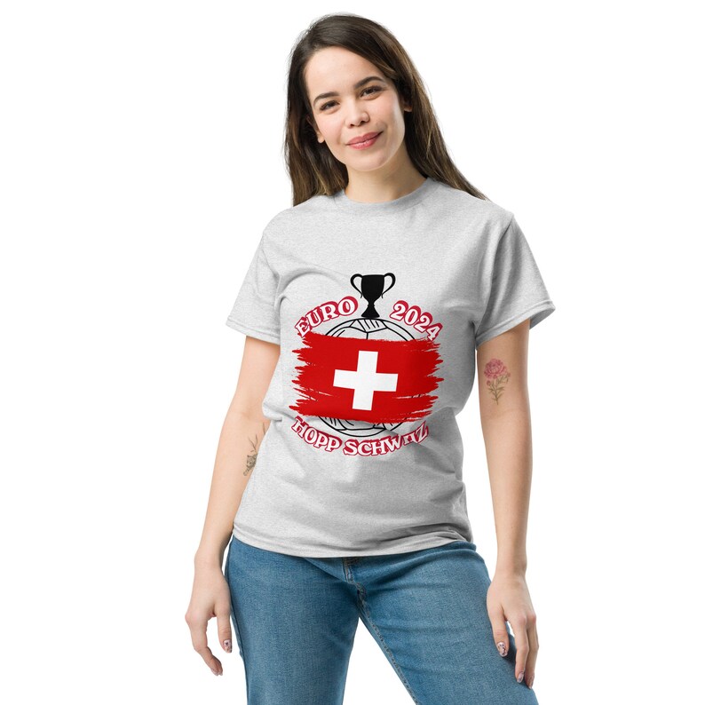 Switzerland EURO 2024 Football Fan Shirt Official Swiss Gear - Etsy