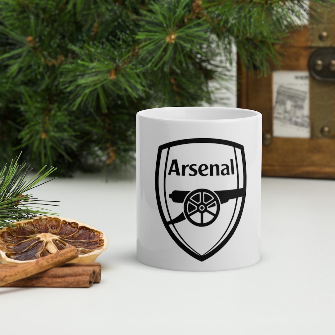 Arsenal Mug, Gunners Coffee Cup, Official Arsenal FC Fan Gift, Soccer ...