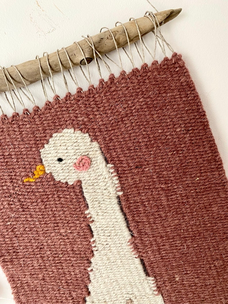 Goose Handwoven Wallhanging, Kids Room, Vintage, Nursery, Baby ...