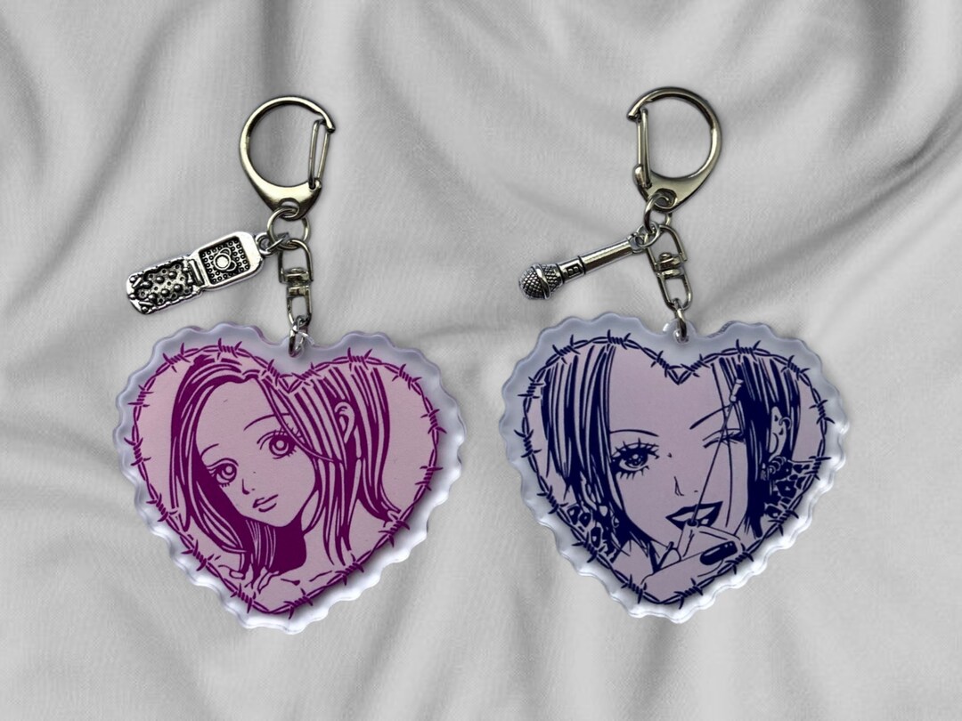 NANA Nana and Hachi Matching Keychains - Etsy