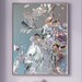Y2k Chrome Roses Floral Art Print Wall Art or Poster -diamond Encrusted ...