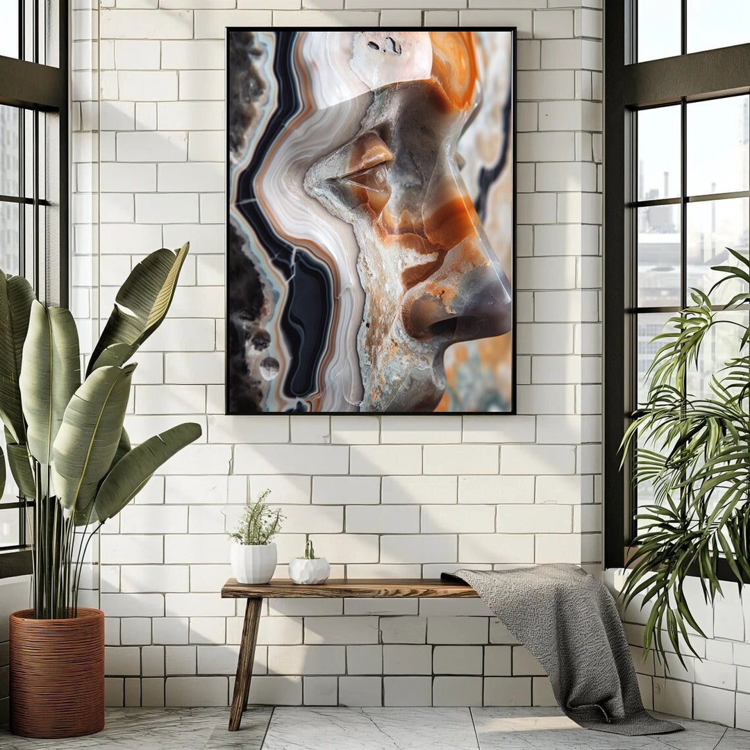 Marble Effect Art Greek Sculpture Marble Poster Marble Art Print Marble ...