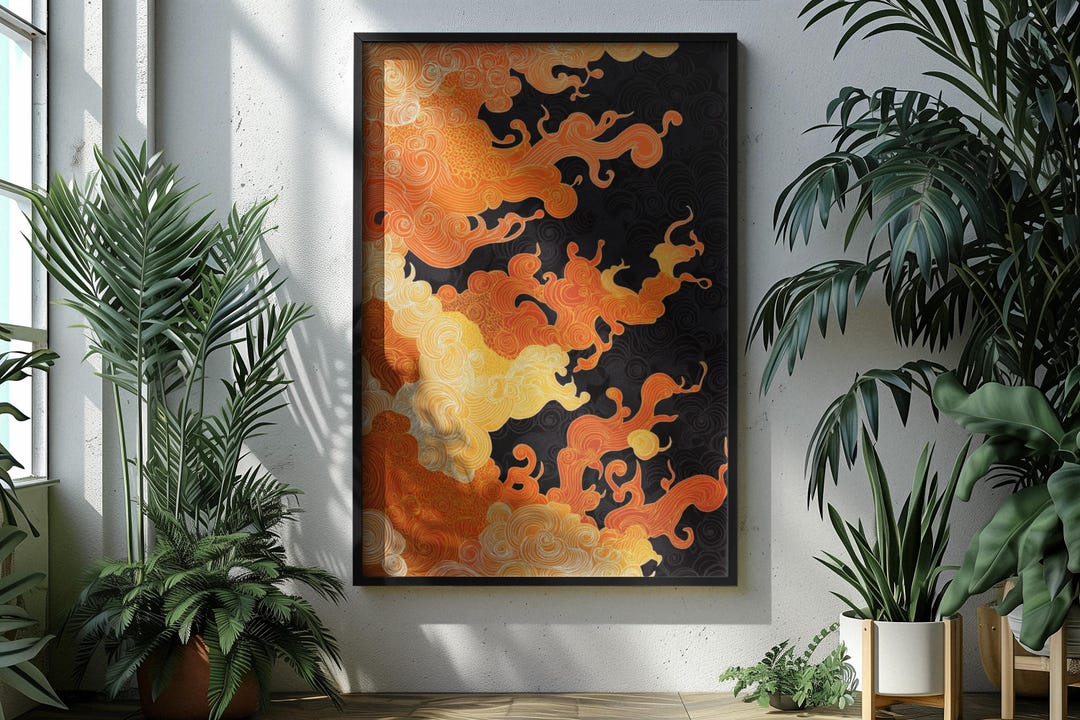 Traditional Indonesian Art Print - Javanese - Bali - Asian - South East ...