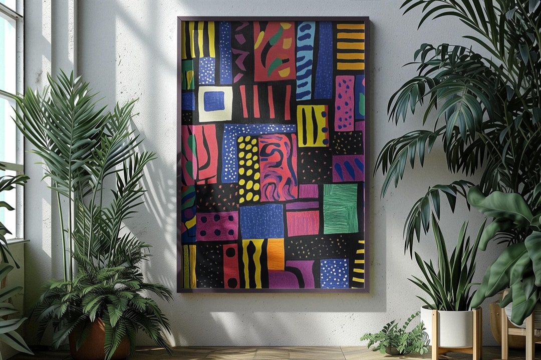 Funky Retro Art Print - 90s - Hip Hop - 80s - Vintage - Wall Art ...