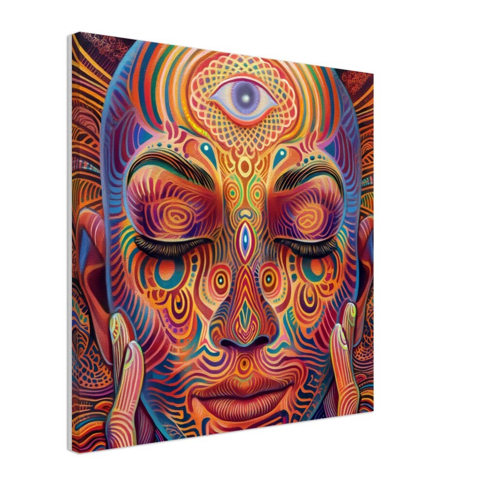 Third Eye Poster - Trippy Wall Art - Etsy