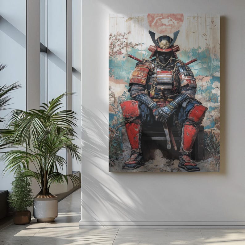Samurai Art Print - Japanese Art - Traditional Japanese - Geisha ...