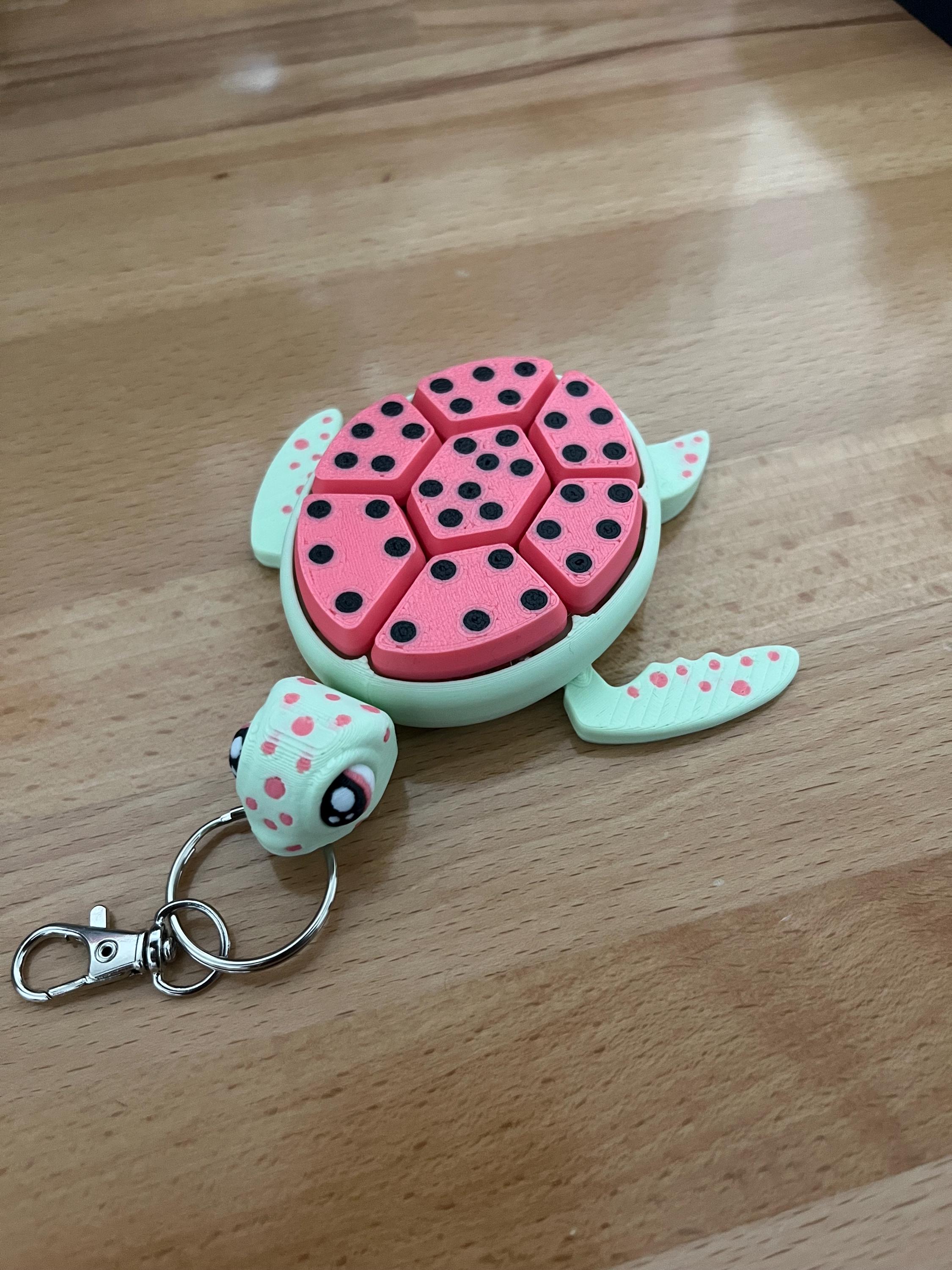 3D Fidget Turtle Clicker - Etsy