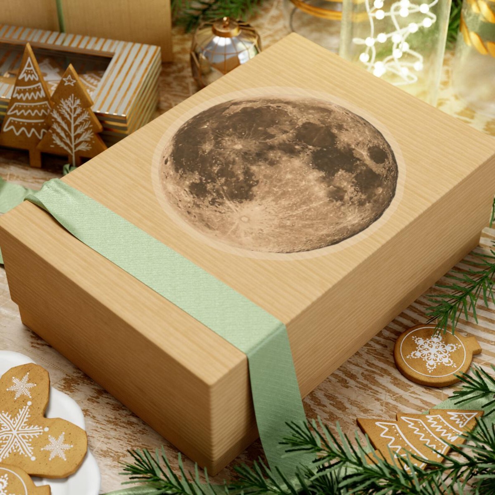 Real Moon Image Sticker: Astrophotography Art - 4 Sizes - Etsy
