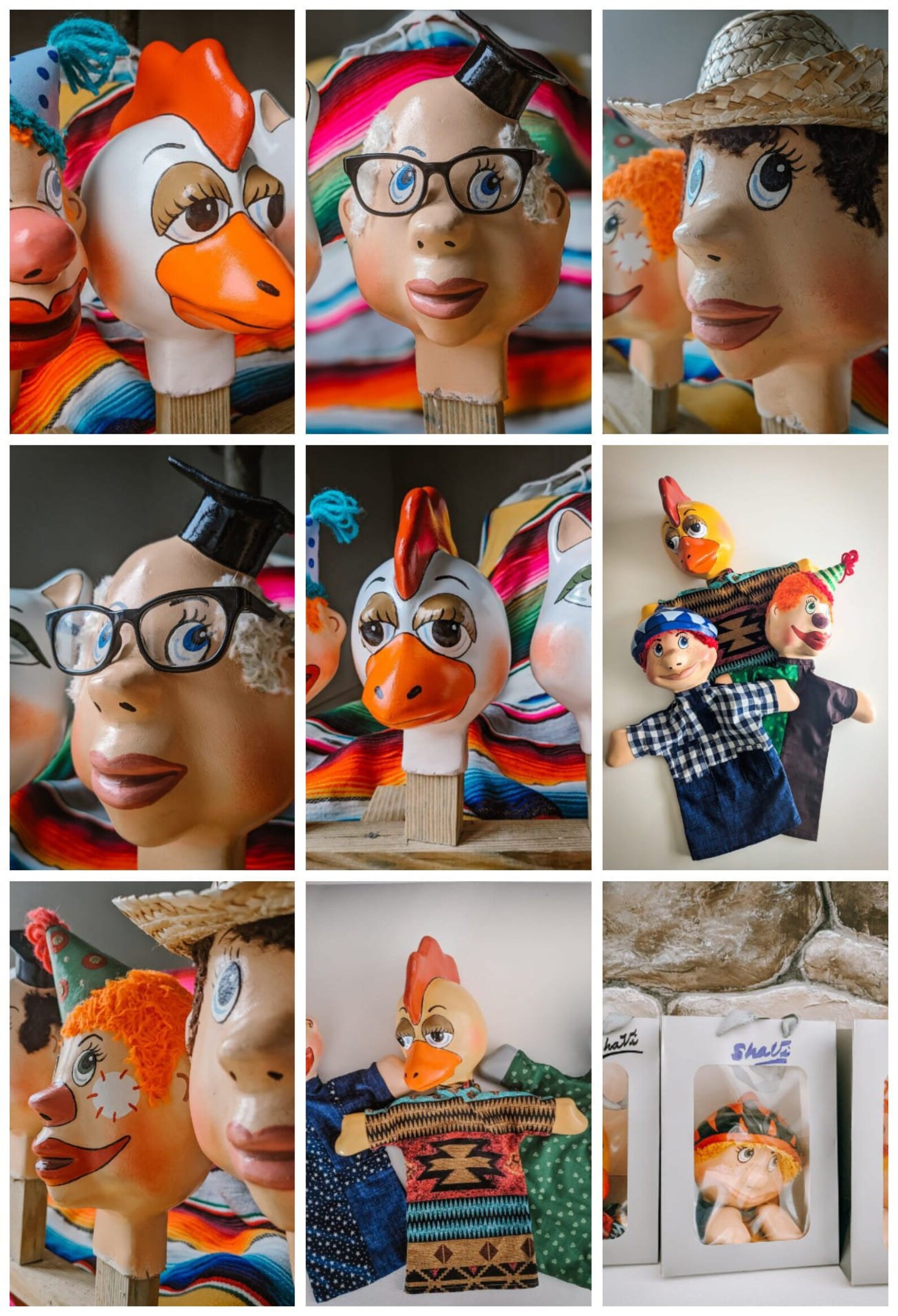 Papier Mache Puppets, Hand Puppets, Glove Puppets, Hand Puppets, Papier ...